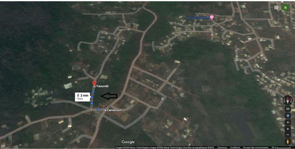 TERRAIN TITRÉE ET LOTIS ENVIRON 1 ha à VENDRE Yaoundé VII NKOLBISSON ... TERRAIN TITRÉE ET LOTIS ENVIRON 1 ha à VENDRE Yaoundé VII NKOLBISSON ...